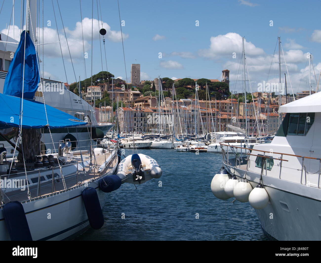 Cannes harbor daylight hi-res stock photography and images - Alamy