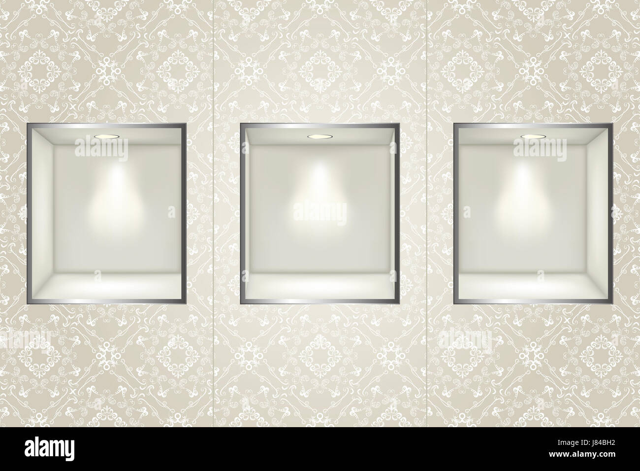 interior museum gallery display frame retail shop shop department store ...