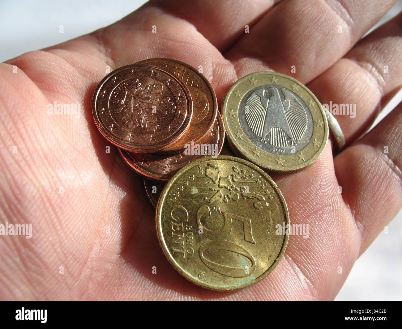 pay hand finger currency bear euro coins change cent payment specie ...