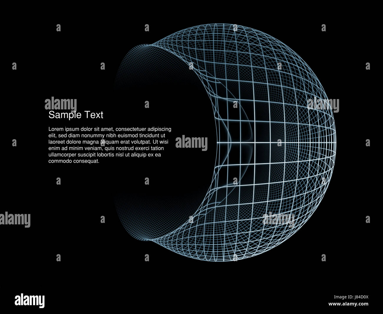 blue model design project concept plan draft space science black ...