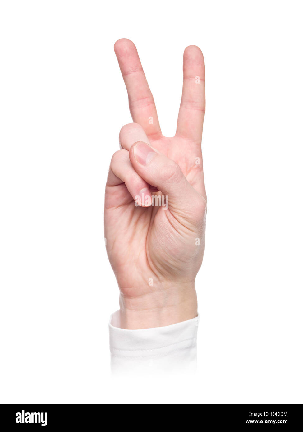 Sign language spoken here Cut Out Stock Images & Pictures - Alamy