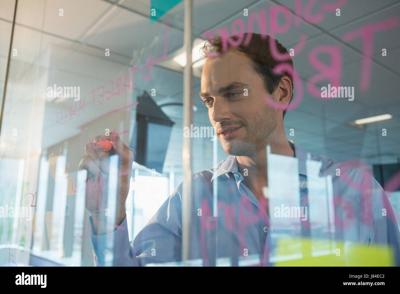 Writing glass board hi-res stock photography and images - Alamy