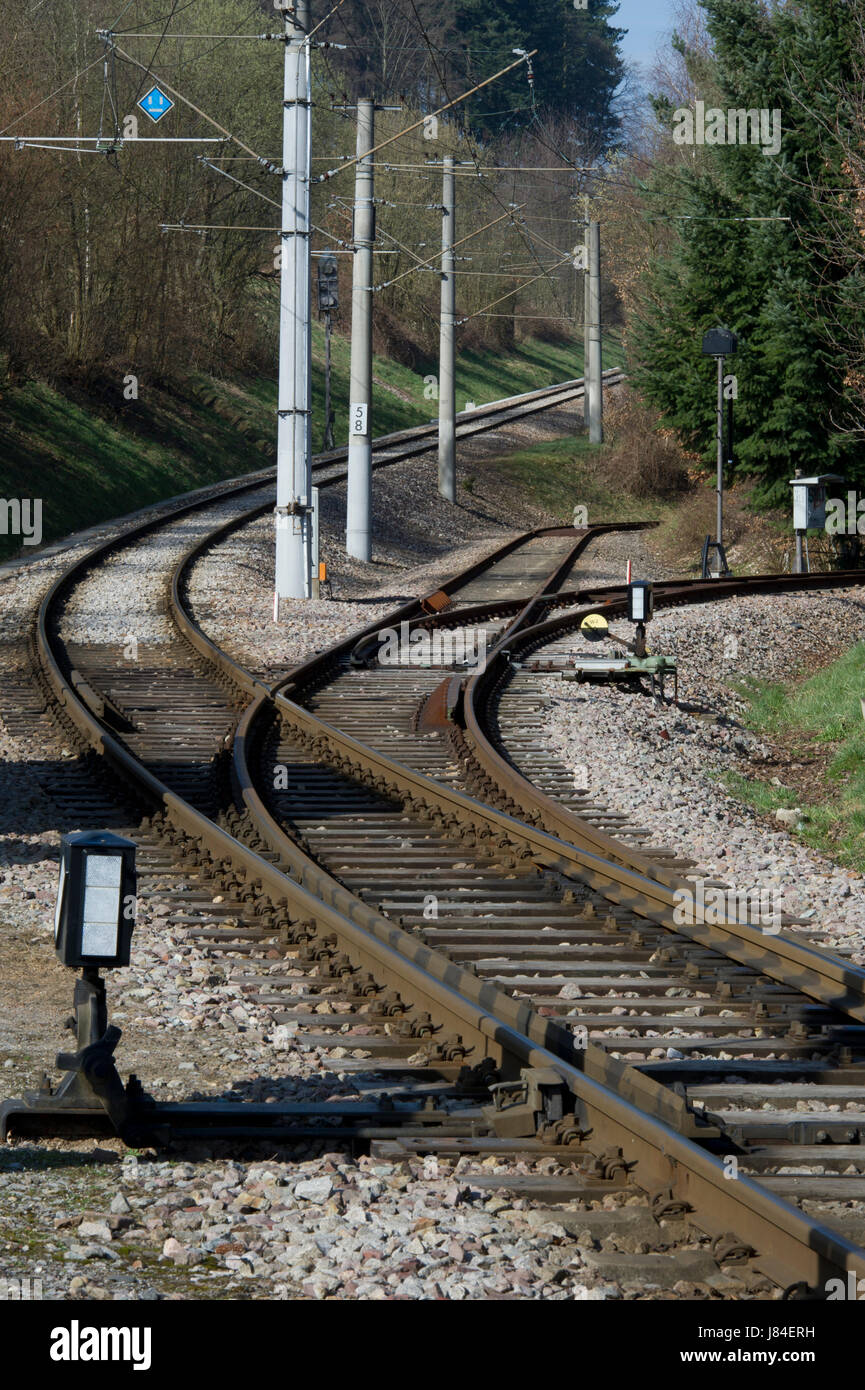 Changing tracks hi-res stock photography and images - Alamy