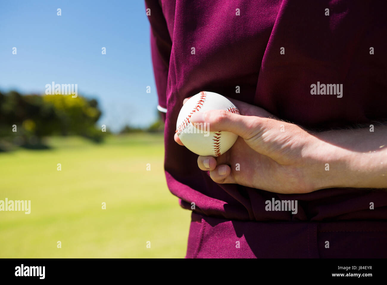 Baseball player uniform hands hi-res stock photography and images - Alamy