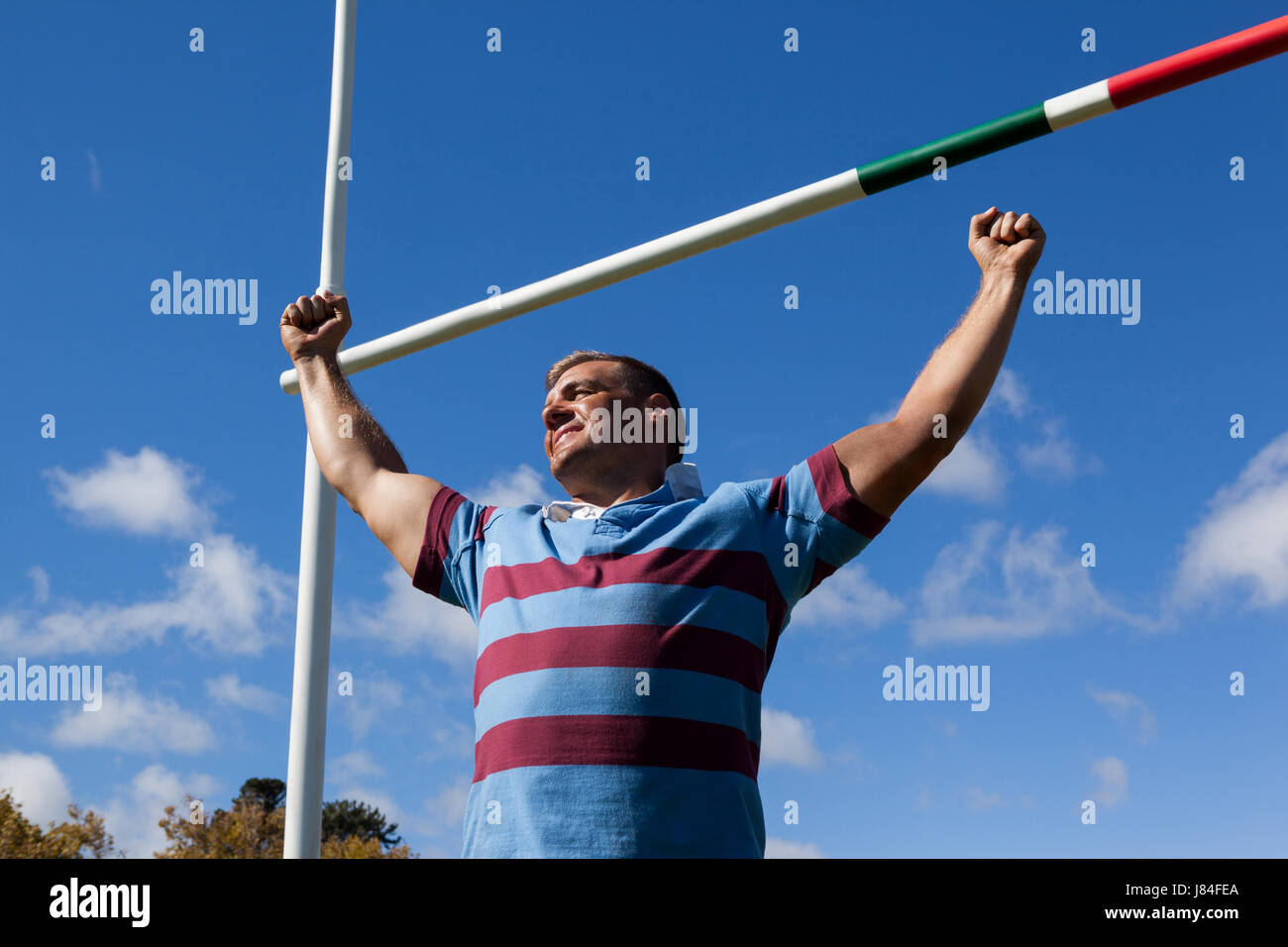 Rugby Goal Post High Resolution Stock Photography and Images - Alamy