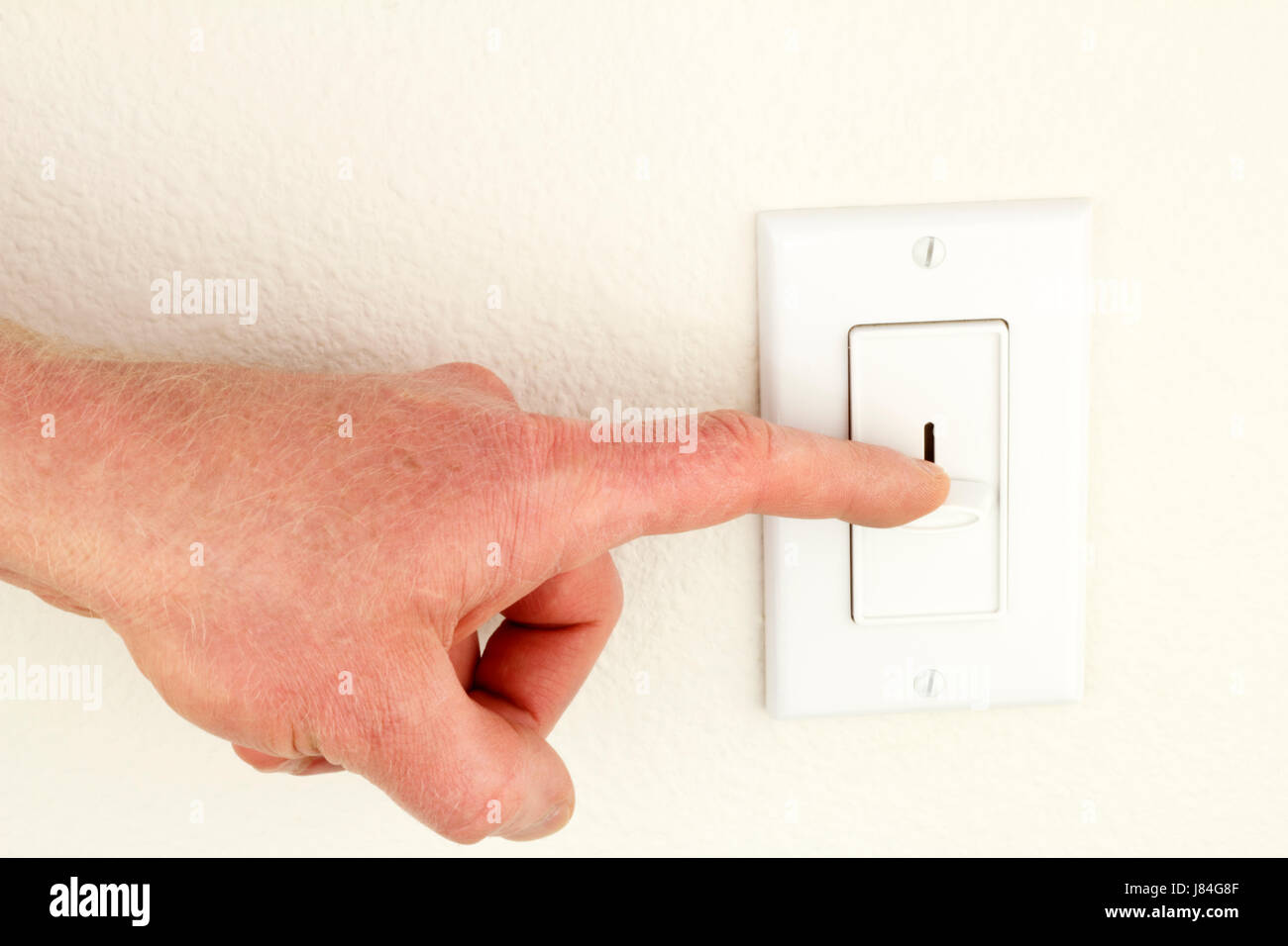 hand turn twirl switch off switching man light hand finger model design ...