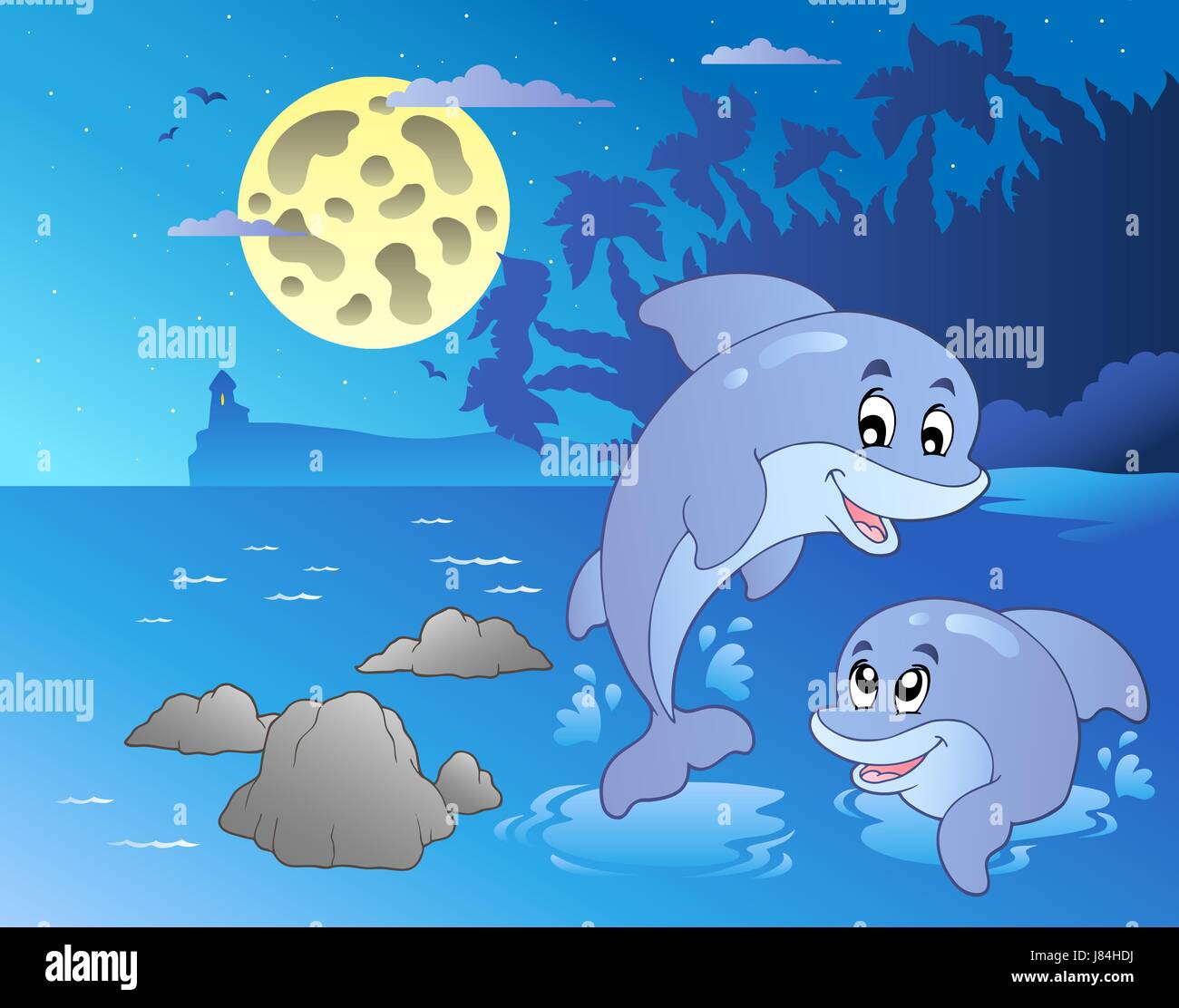 animal mammal fauna fish dolphin dolphins two laugh laughs laughing ...
