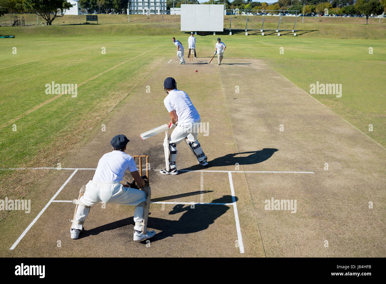 Professional cricket match hi-res stock photography and images - Alamy