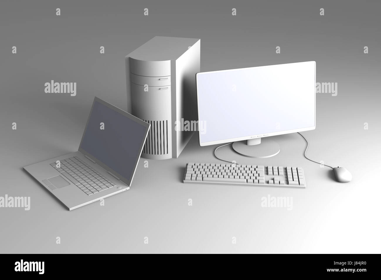 tower office laptop notebook computers computer keyboard PC graphic ...