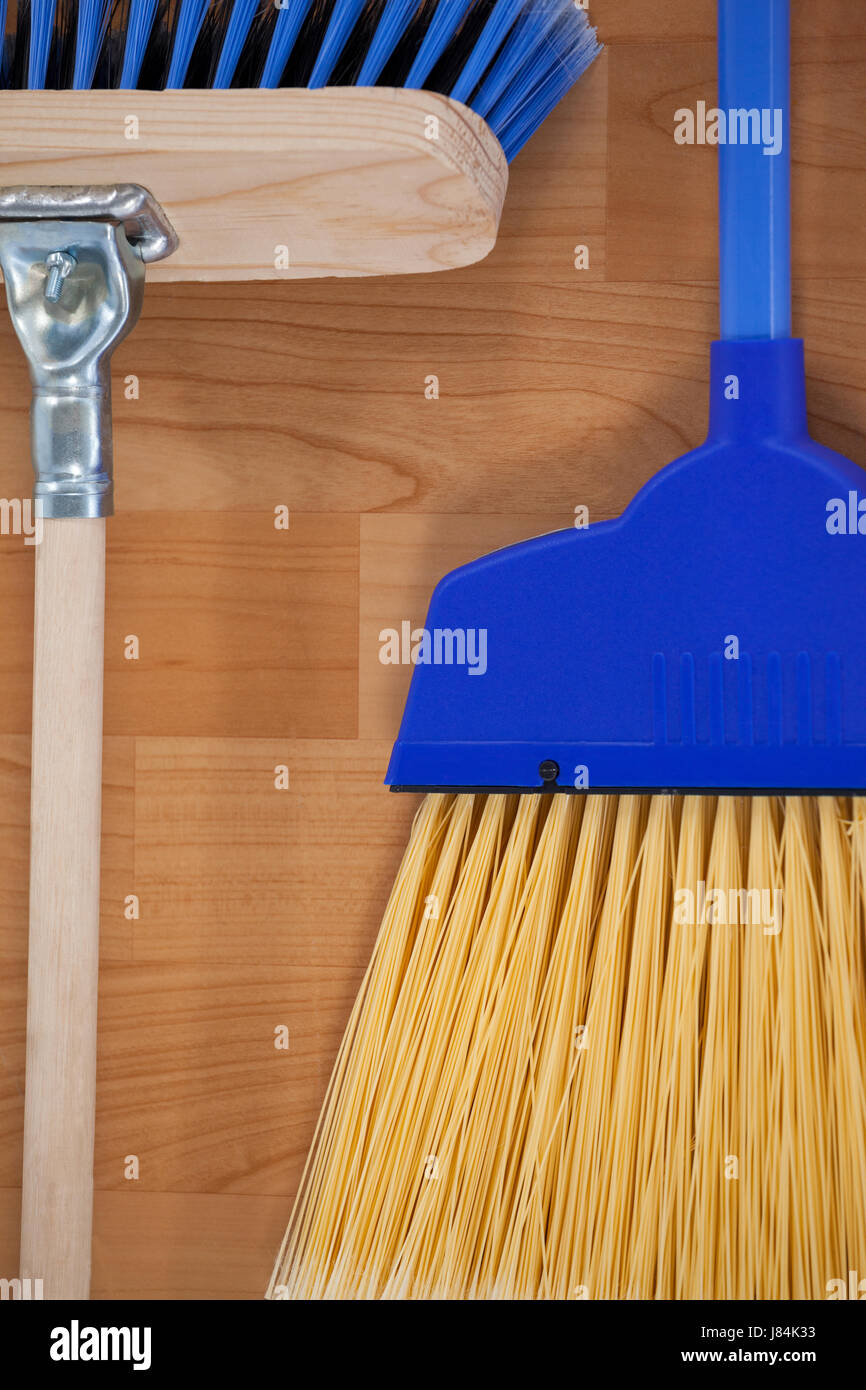 Two brooms hi-res stock photography and images - Alamy