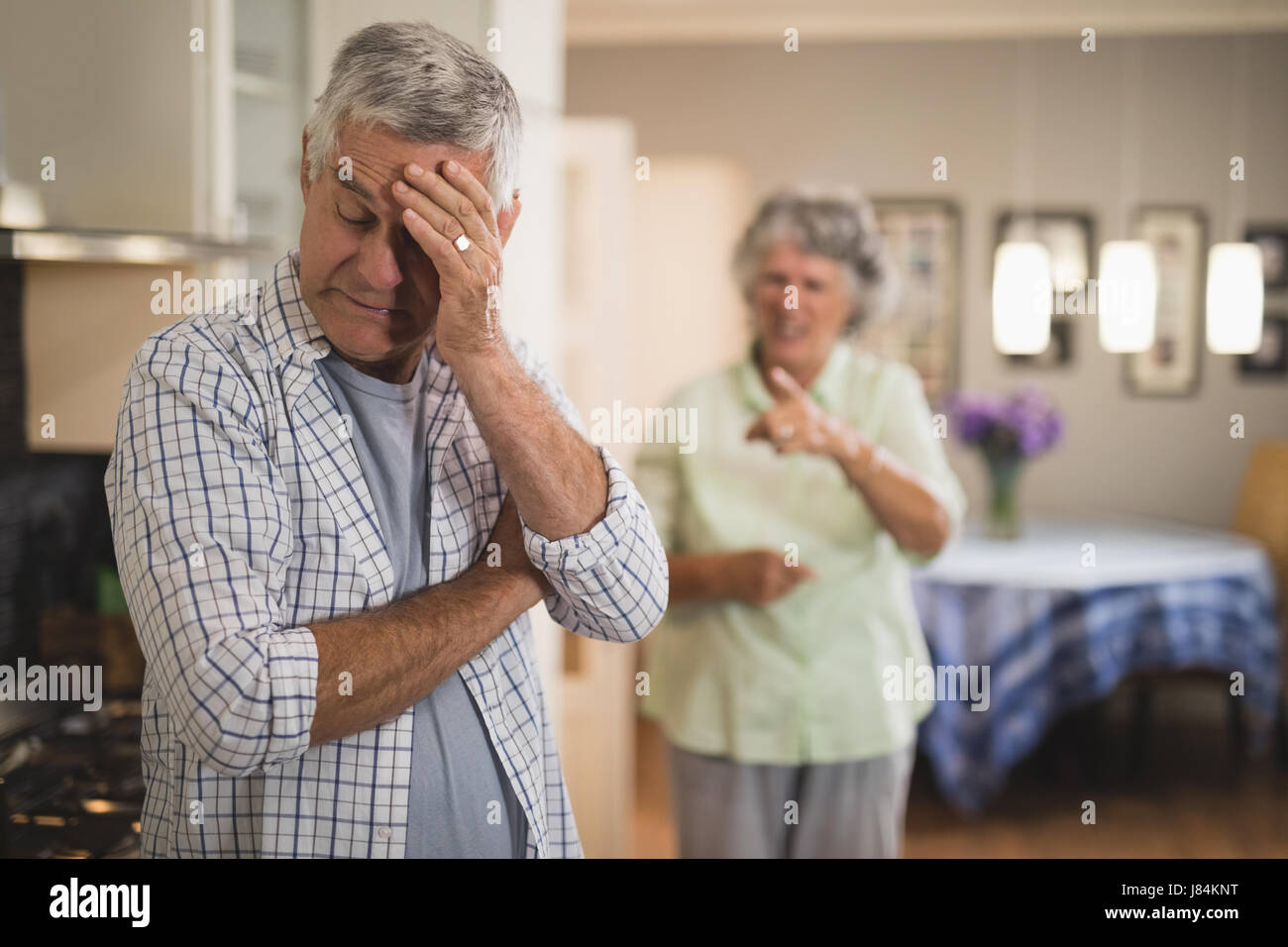 Woman yelling at man hi-res stock photography and images - Alamy