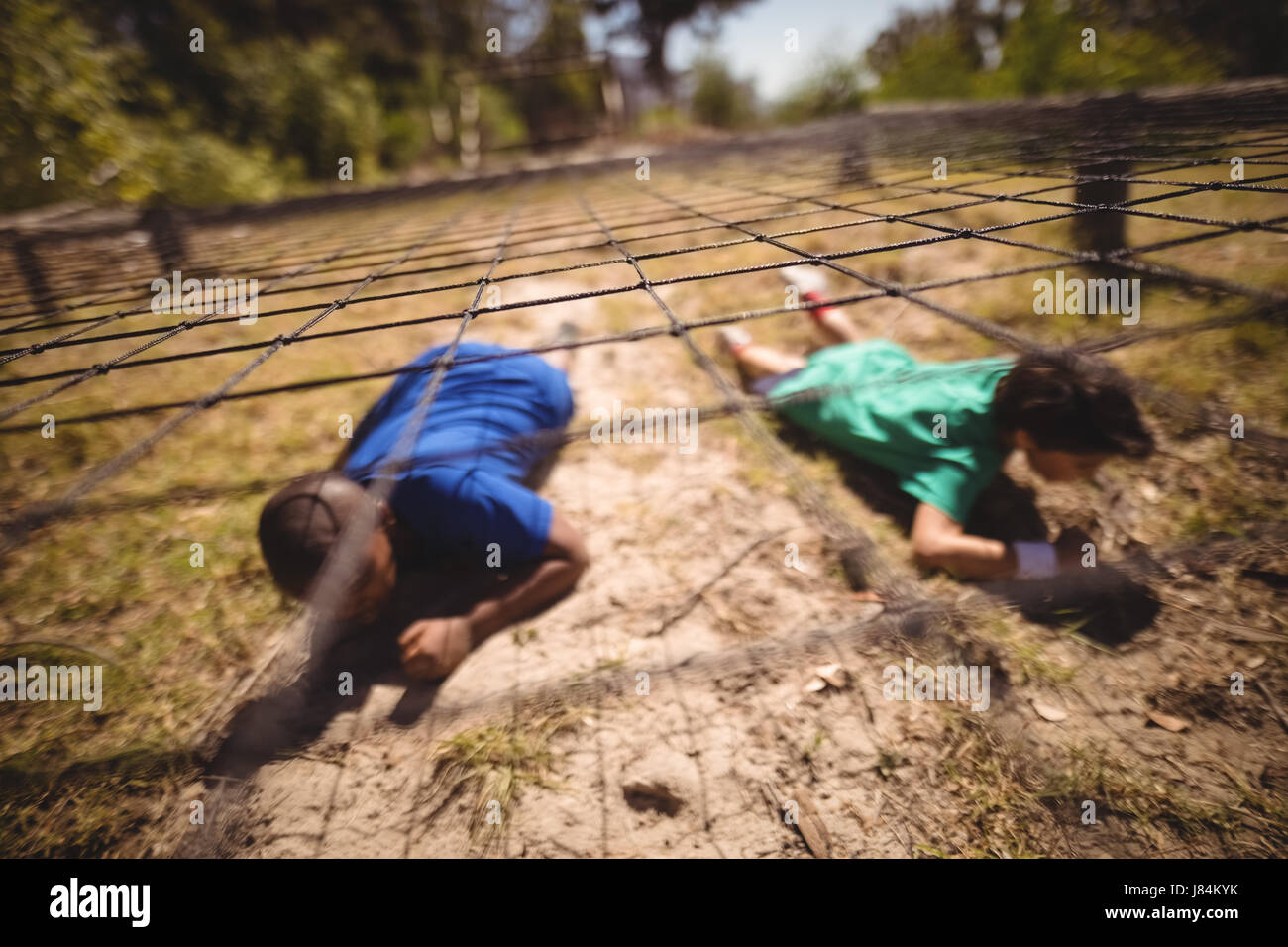 Child obstacle course hi-res stock photography and images - Alamy