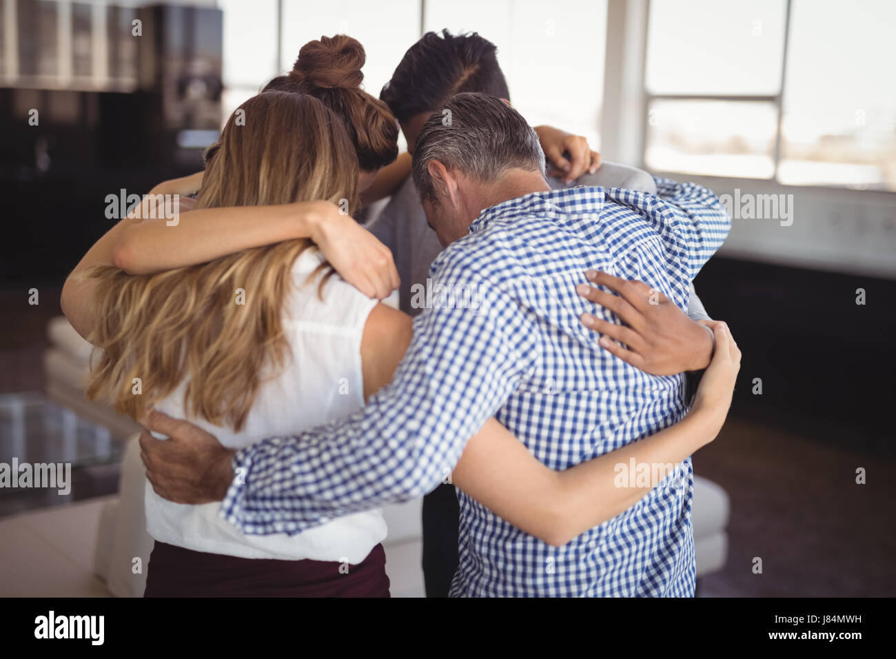 Huddling together hi-res stock photography and images - Alamy