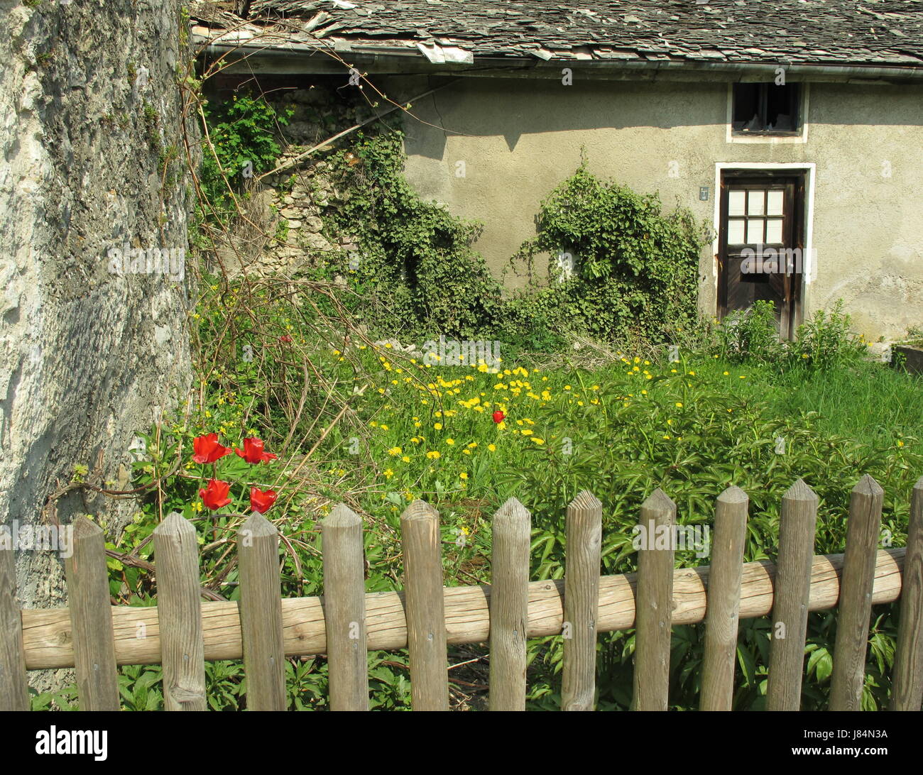 old house in jura essing Stock Photo - Alamy