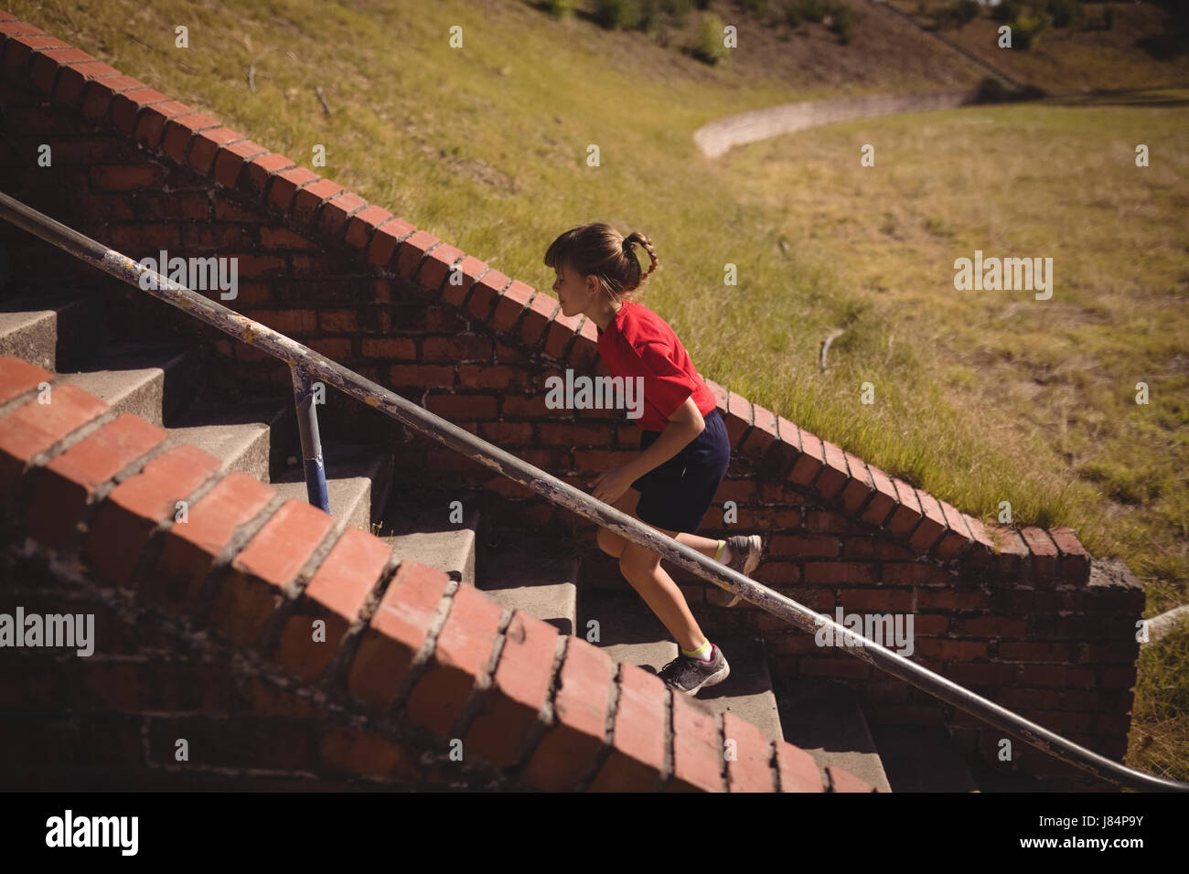 Obstacle stairs hi-res stock photography and images - Alamy