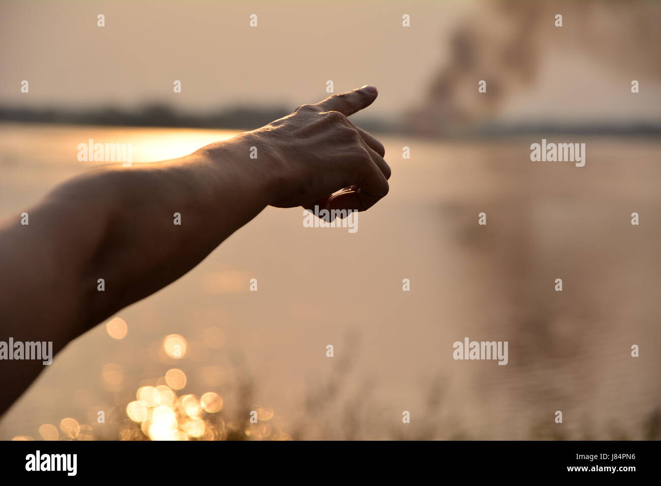Forward sign finger pointing up hi-res stock photography and images - Alamy
