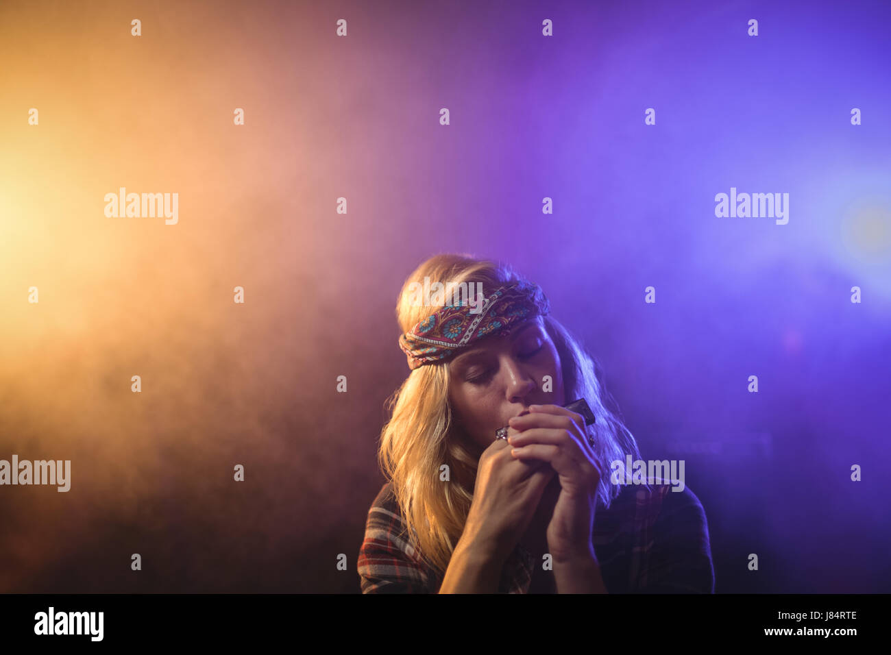 Professional female musician in hi-res stock photography and images - Alamy