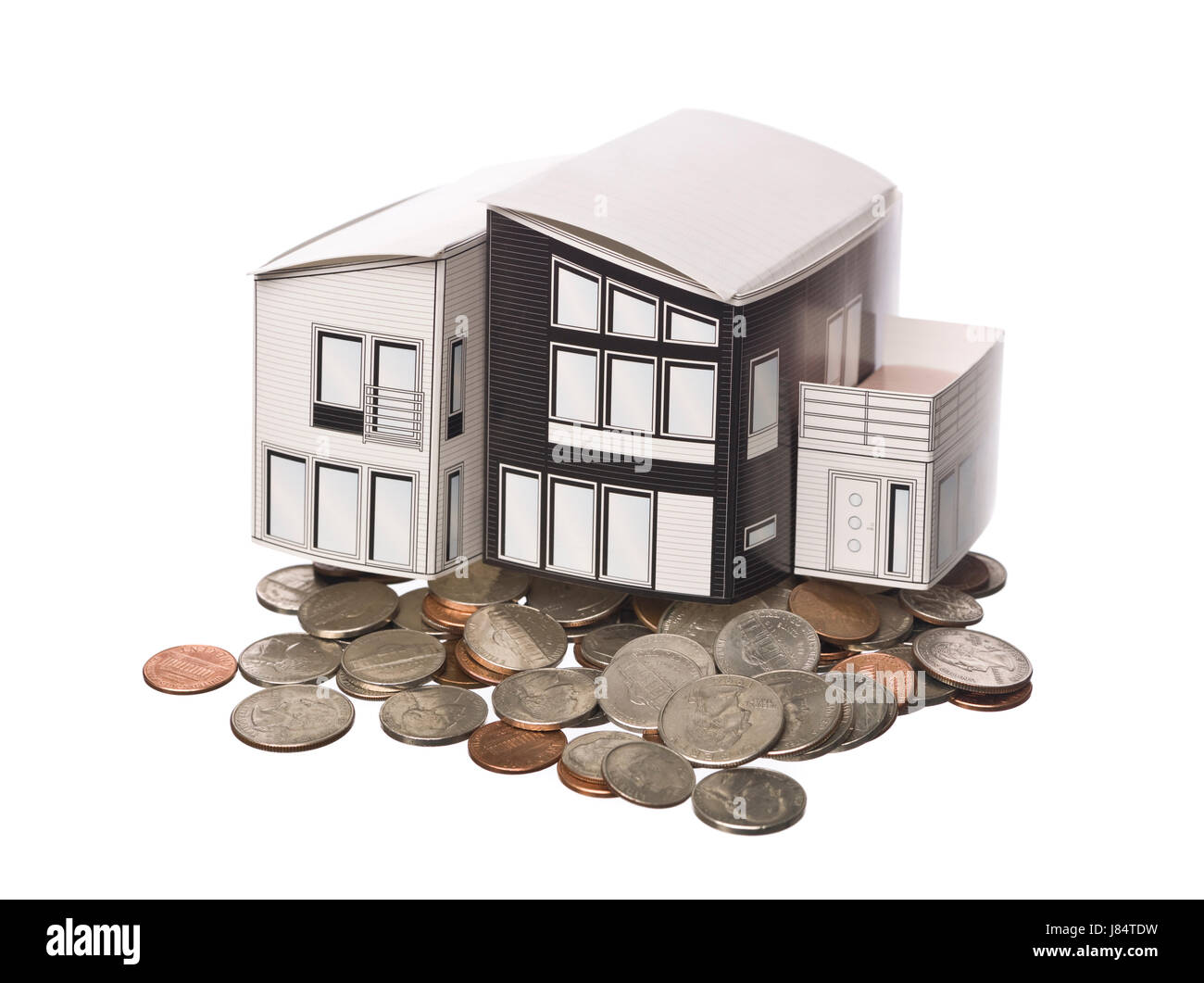 house building dollar dollars currency window porthole dormer window ...