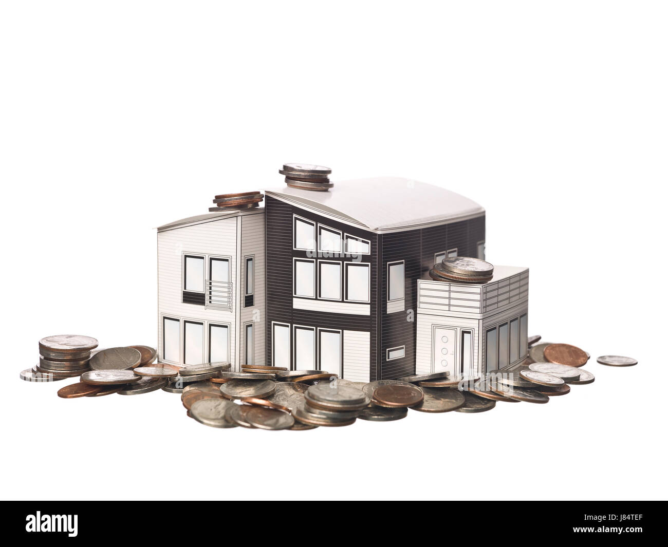 house building dollar dollars currency window porthole dormer window ...