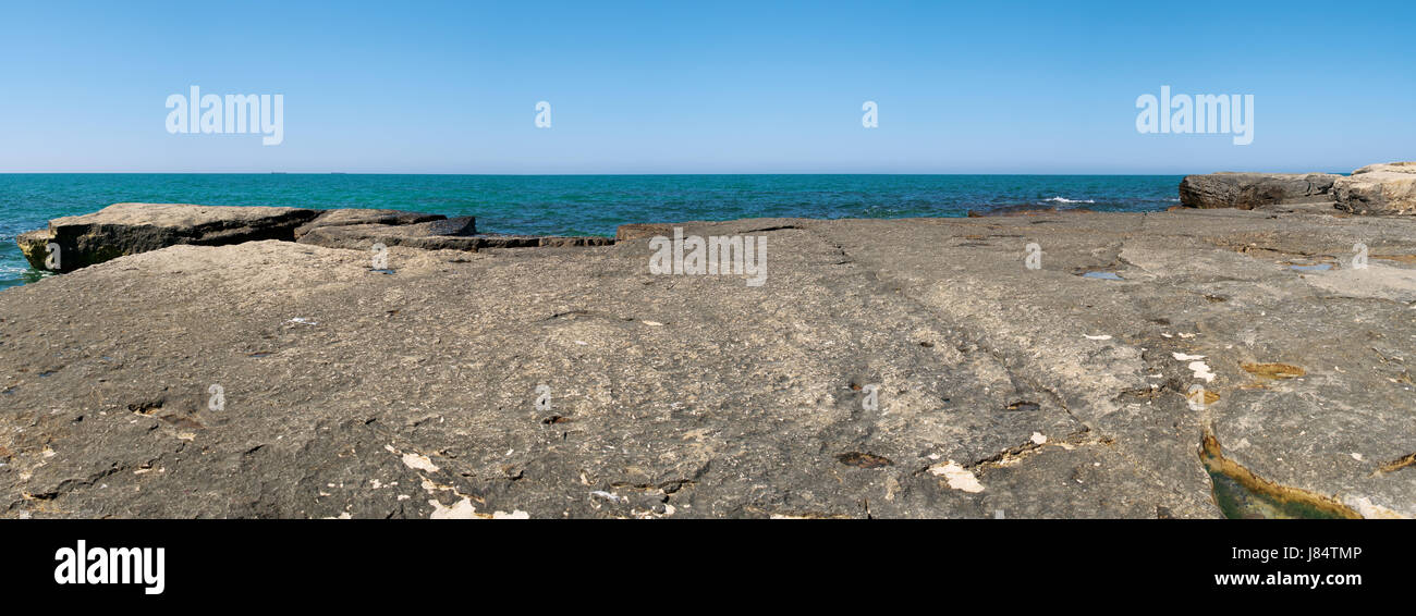 blue beach seaside the beach seashore coast deep cracks salt water sea ...