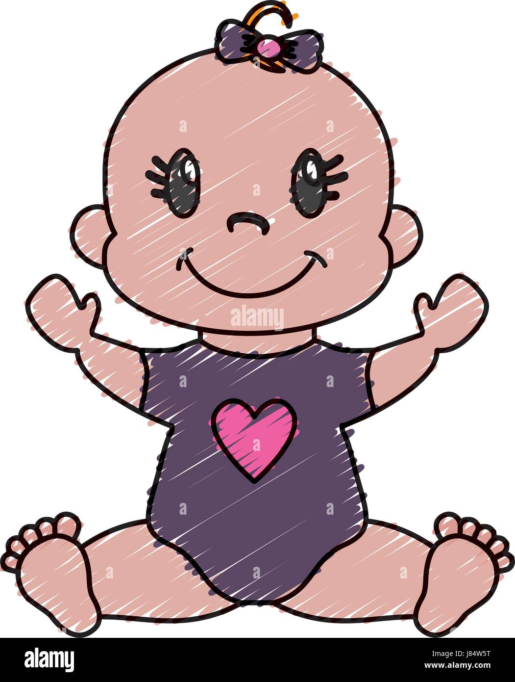 cute baby icon Stock Vector Image & Art - Alamy