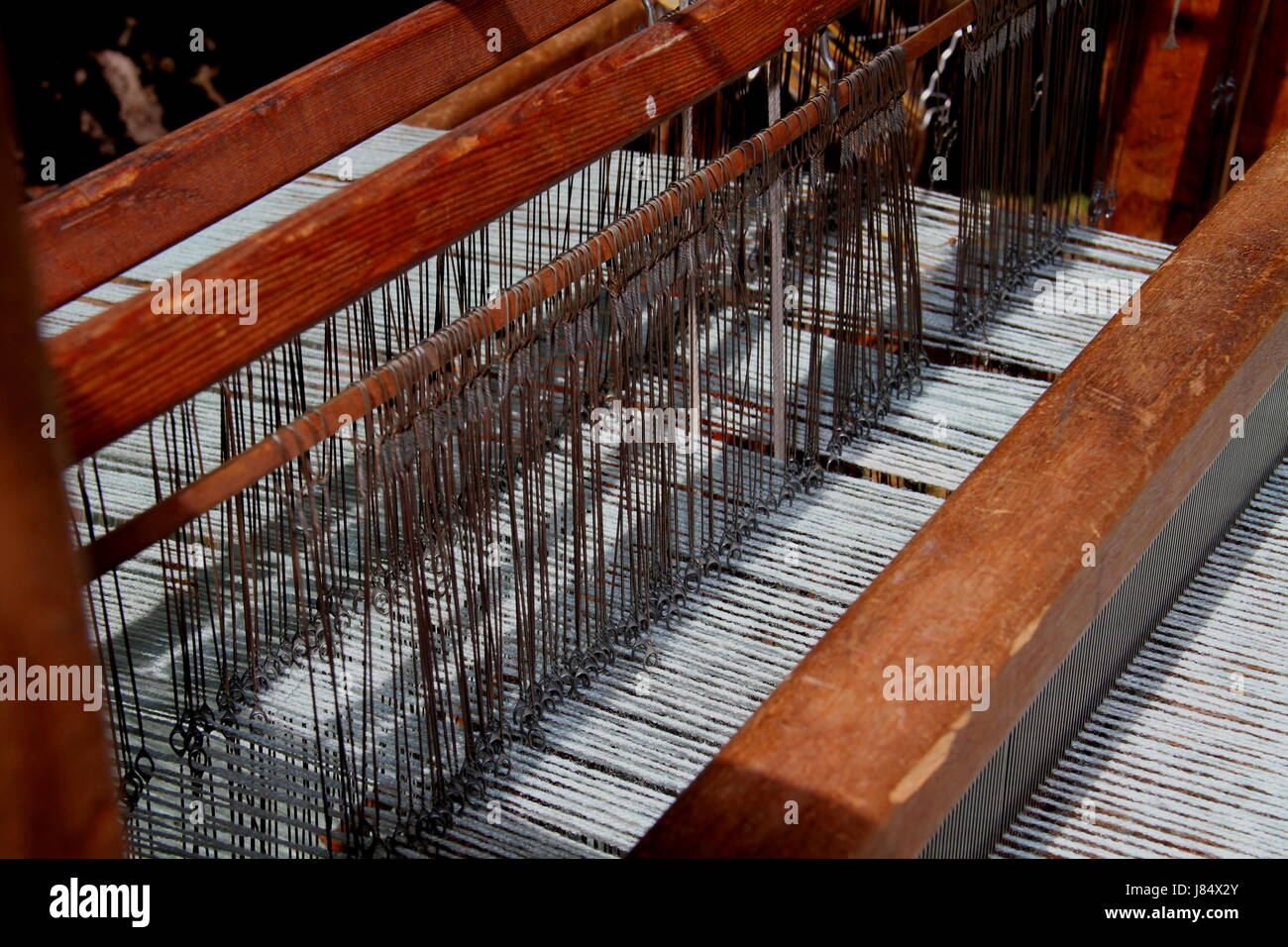 Textile mill loom hi-res stock photography and images - Alamy