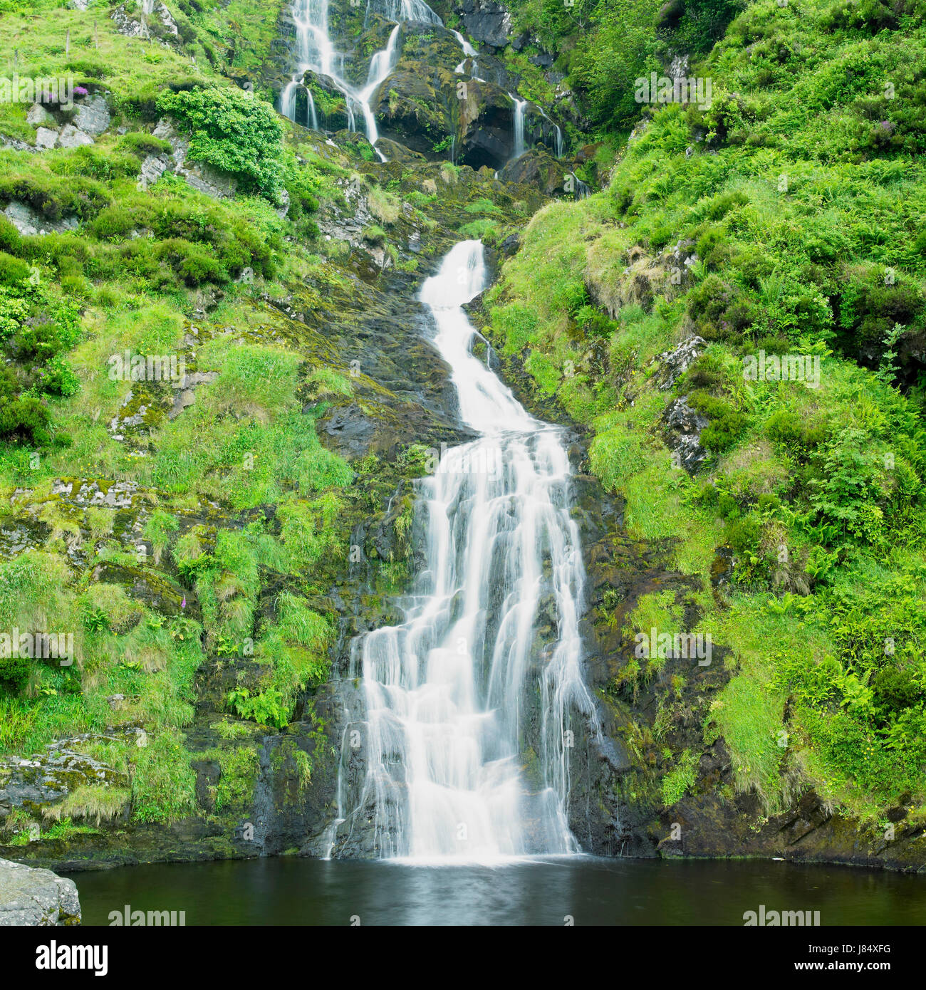 landscape scenery countryside nature travel europe stream waterfall ...