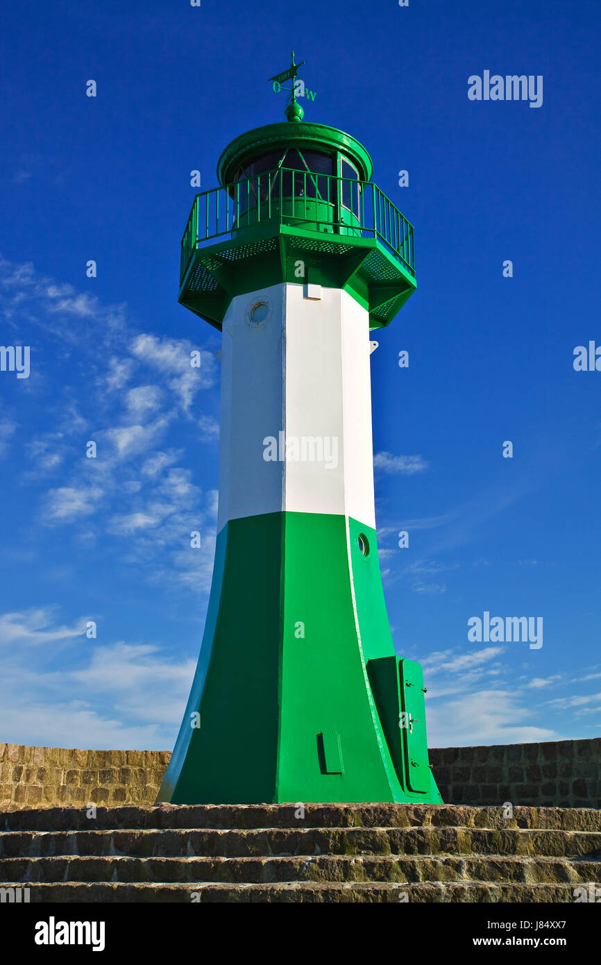 the sassnitz lighthouse Stock Photo - Alamy
