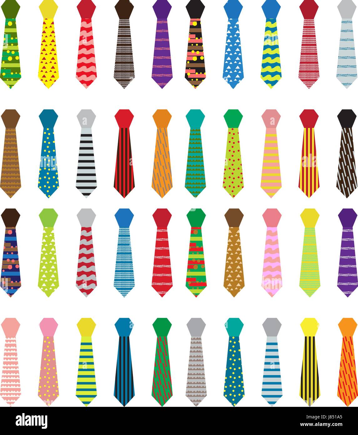 White tie Stock Vector Images - Alamy