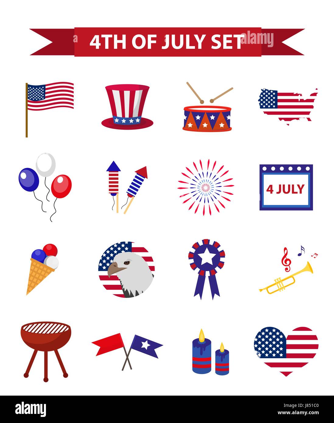 Independence Day July 4th Clip Art