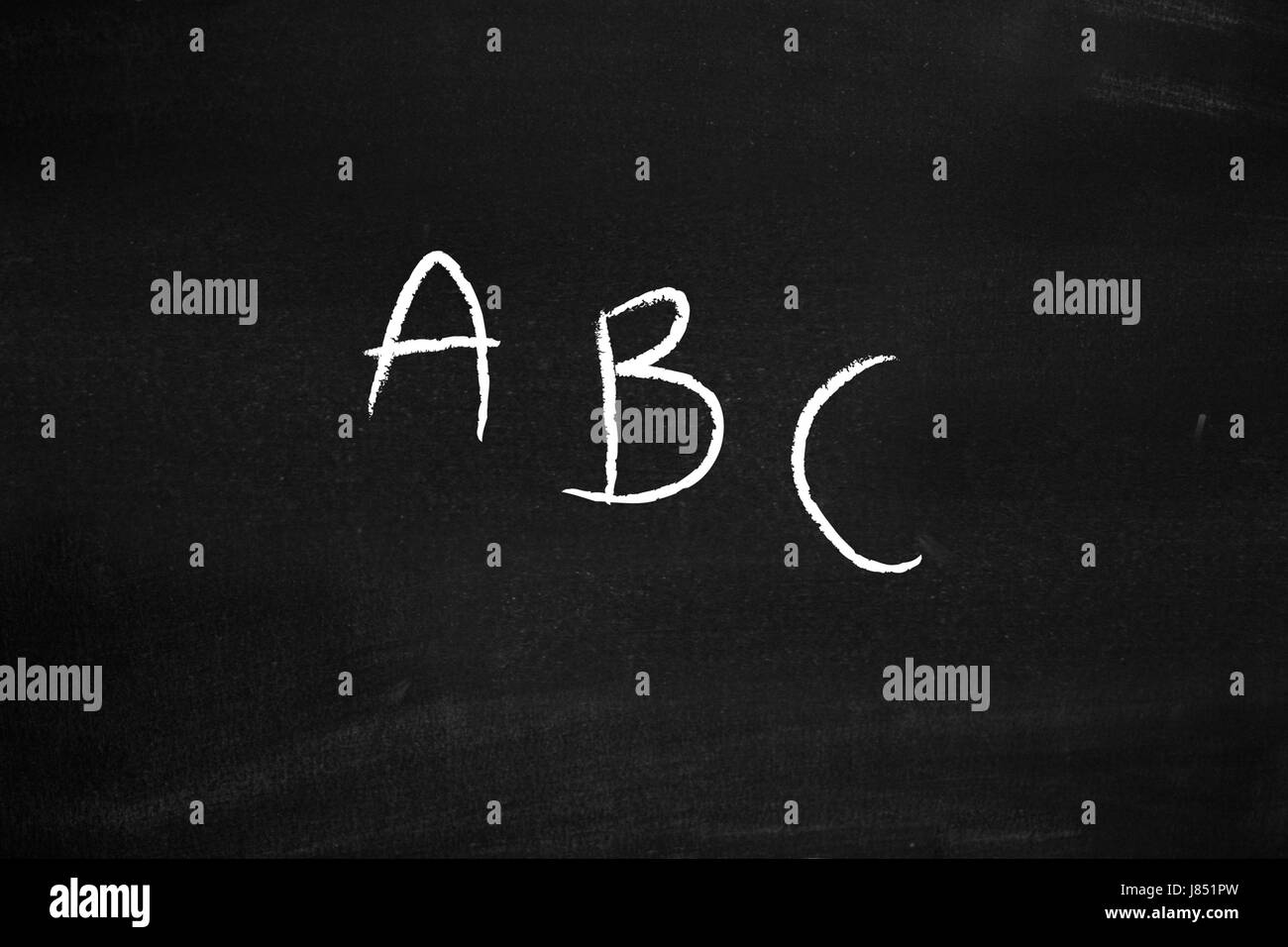 Students writing blackboard Black and White Stock Photos & Images - Alamy