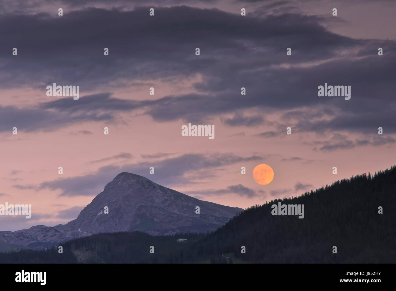 moon bavaria full moon nature mountains alps moon mood rock bavaria ...
