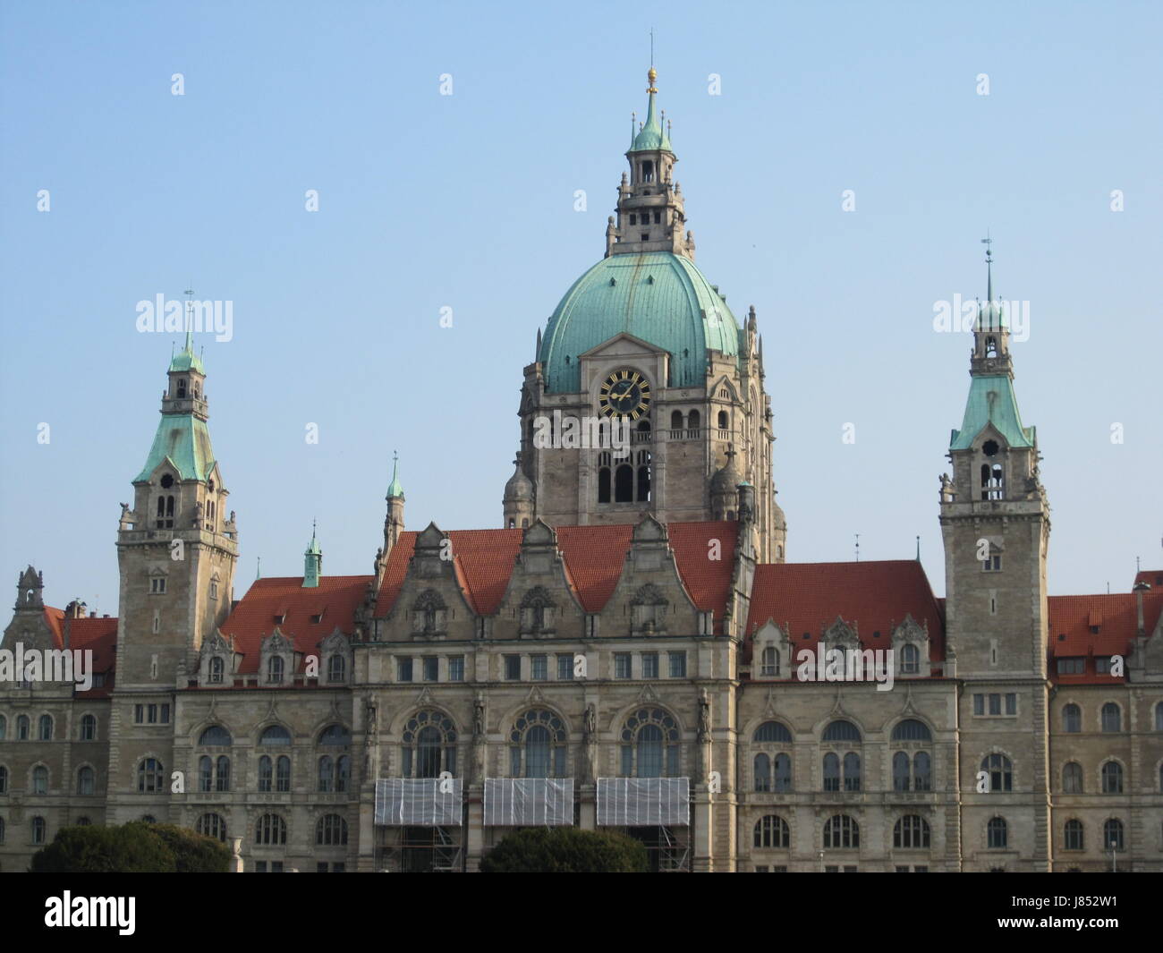 historical sightseeing town hall hanover provincial capital style of ...