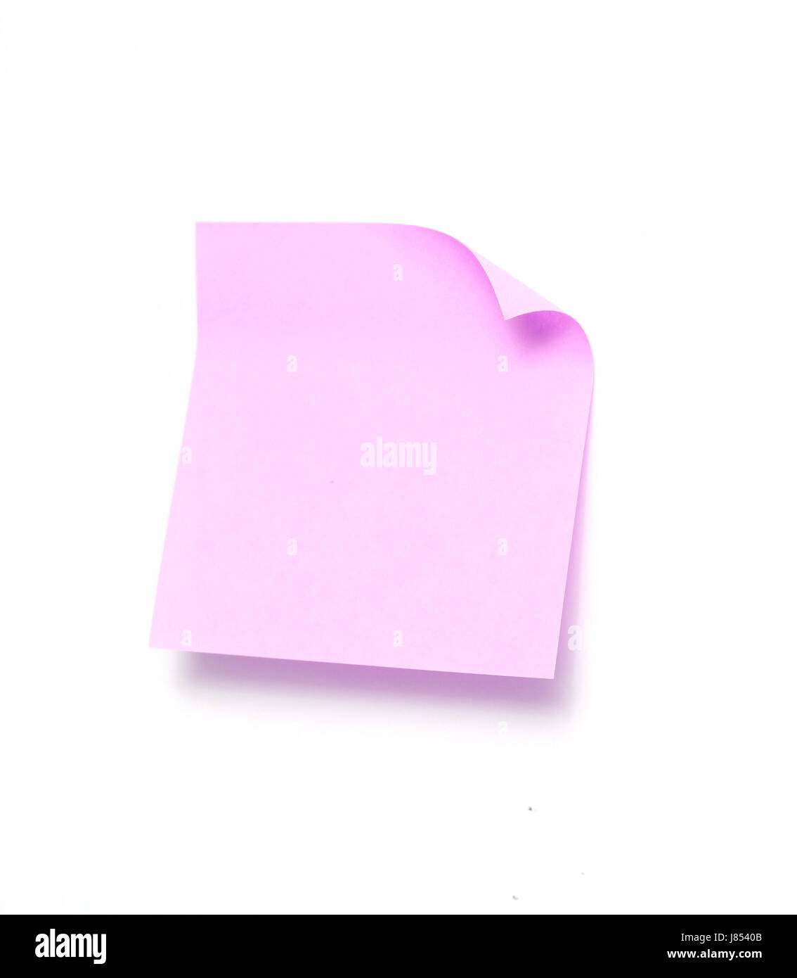 Purple post it note Cut Out Stock Images & Pictures - Alamy