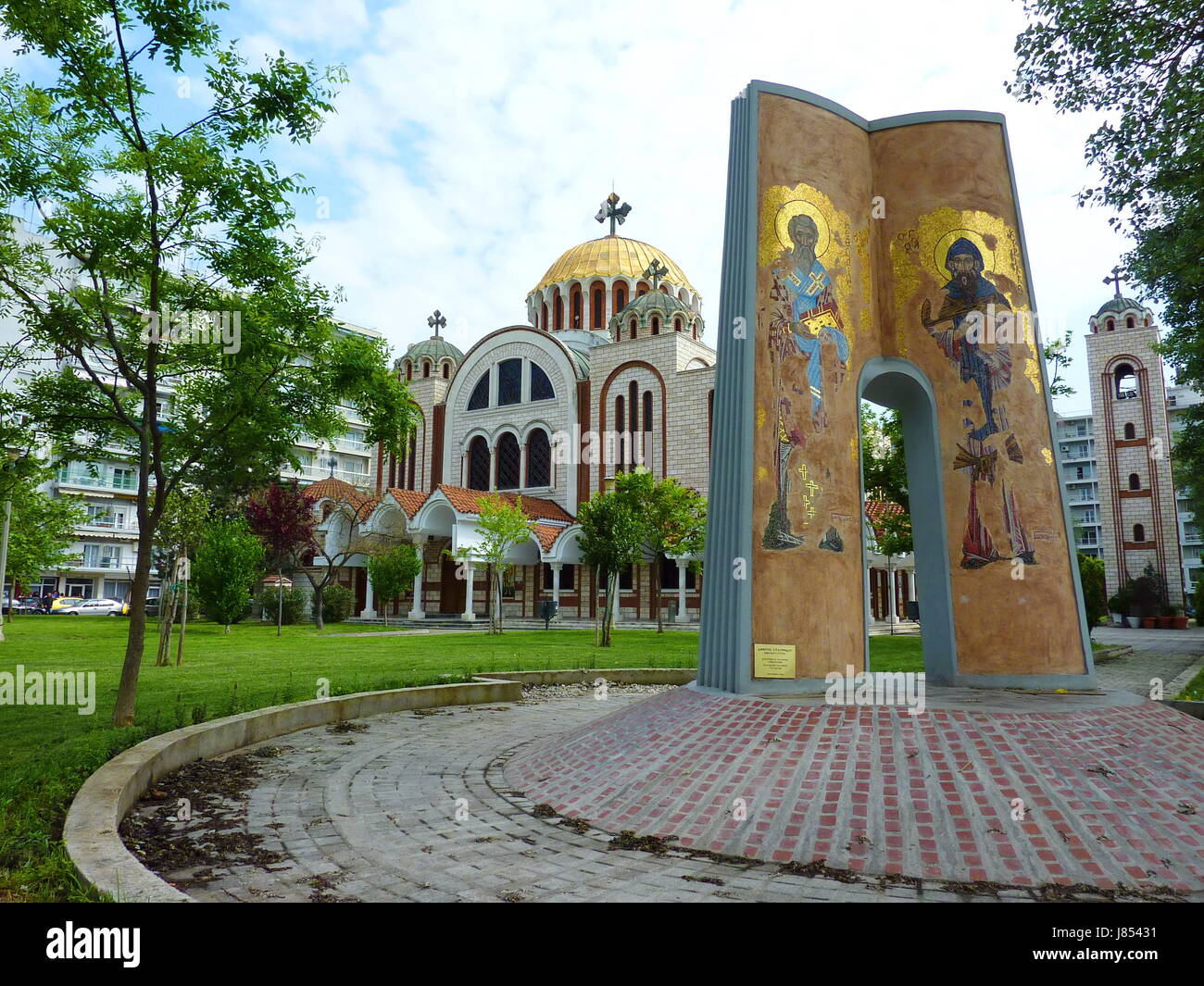 religion religious church greece salonika thessalonika blue travel ...