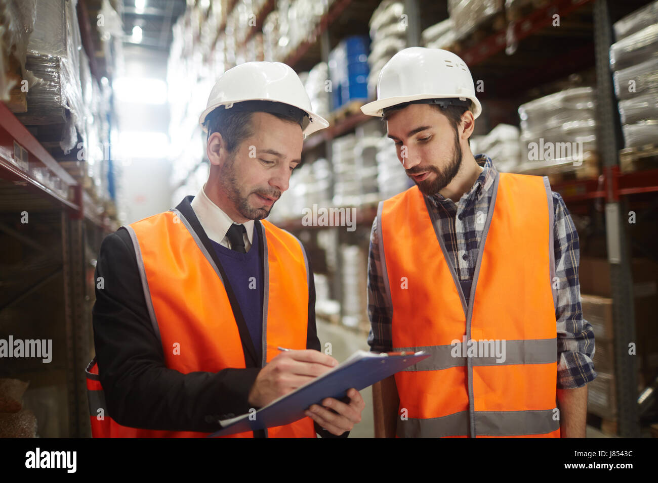 Two warehouse hi-res stock photography and images - Alamy