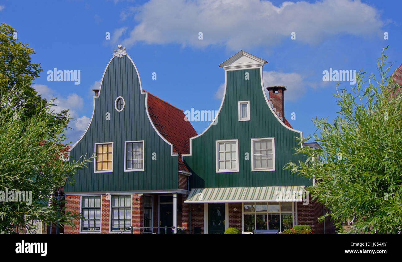 dutch house facades Stock Photo - Alamy