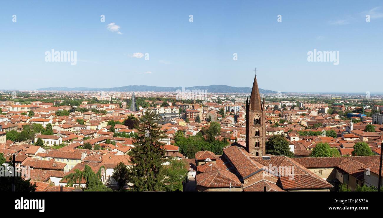 city town sight view outlook perspective vista panorama lookout italia ...