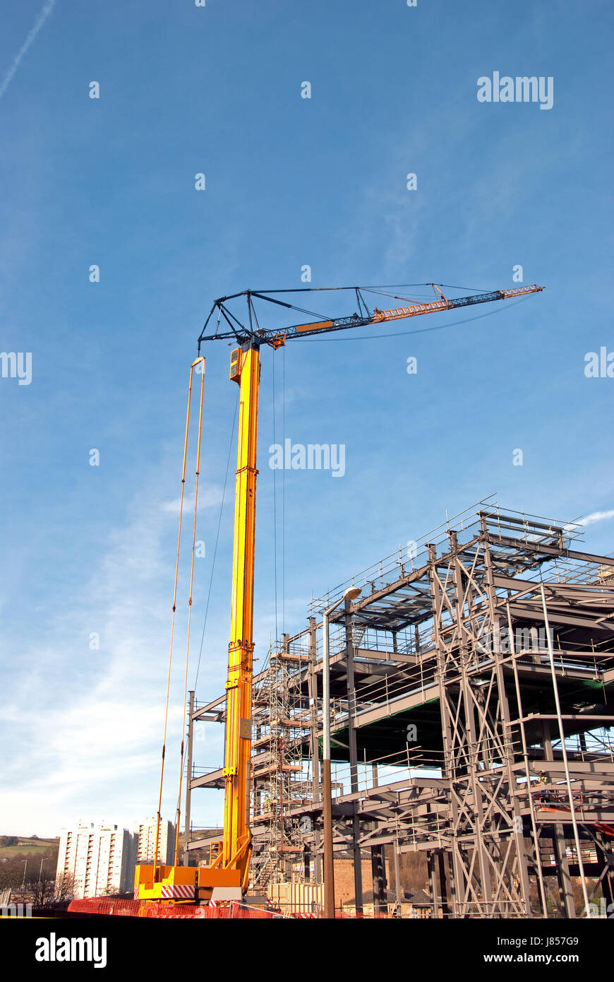 blue tower elevator lift build industry industrial engineering ...