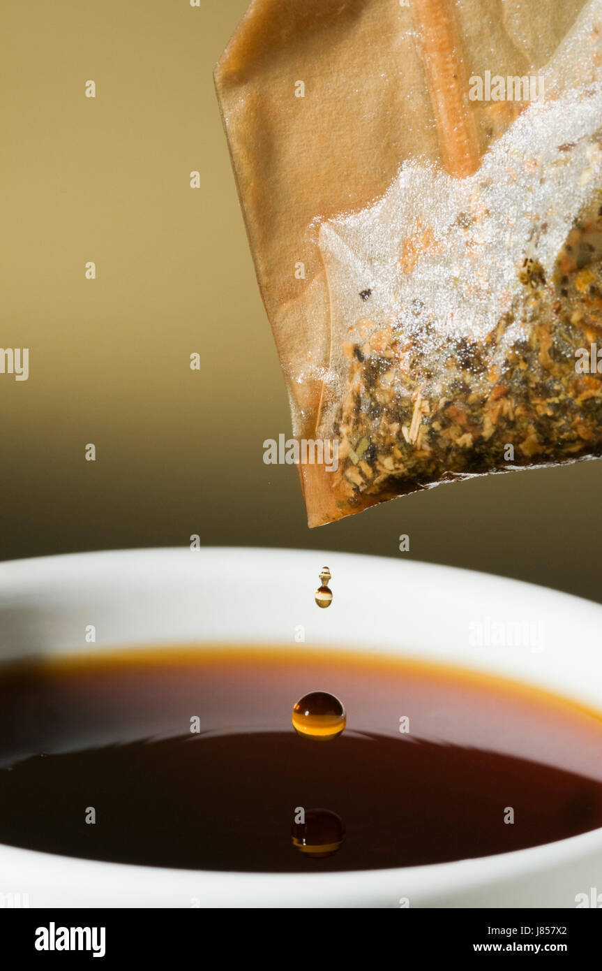 cup tea tea bag cup motion postponement moving movement tea object ...