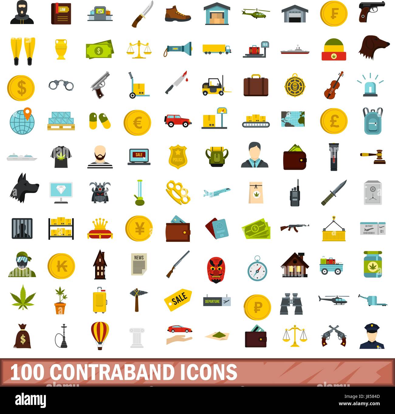 Contraband collection hi-res stock photography and images - Alamy