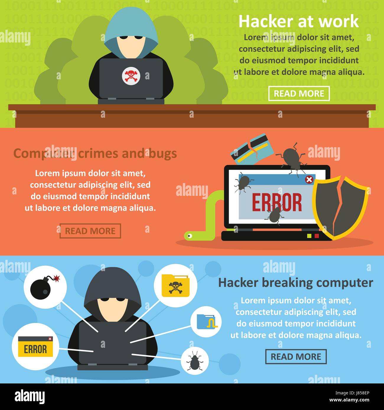 Breaking password Stock Vector Images - Alamy