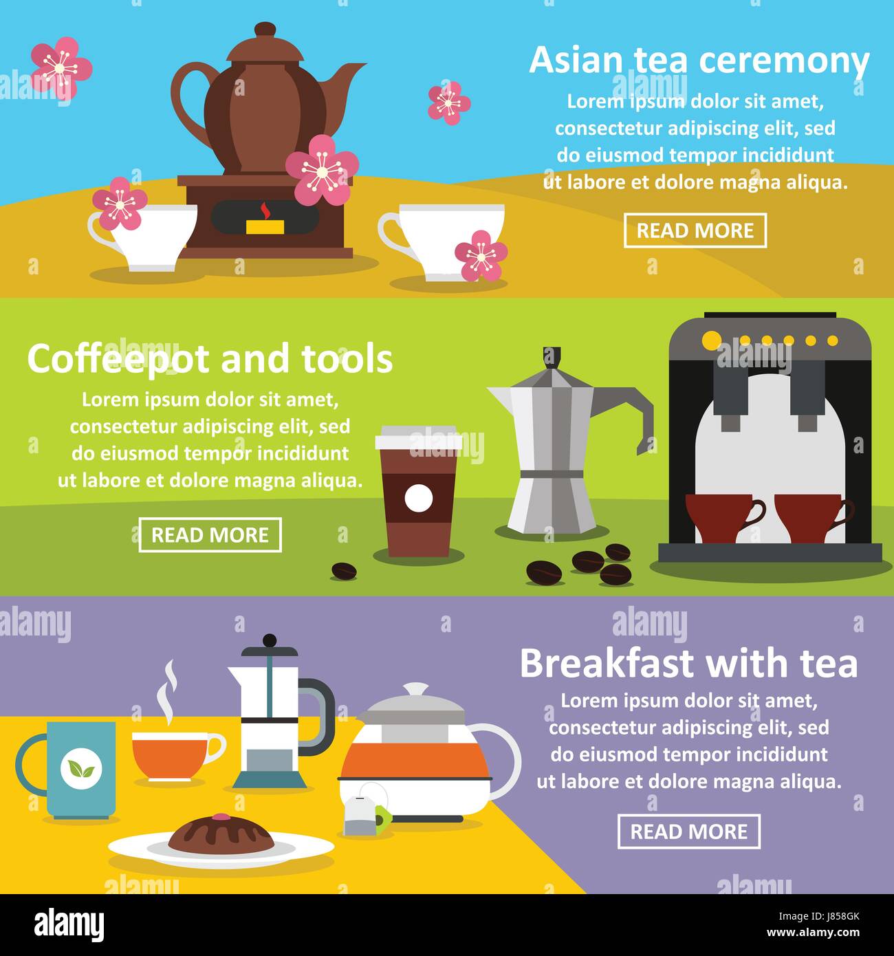 Horizontal teapot Stock Vector Images - Alamy