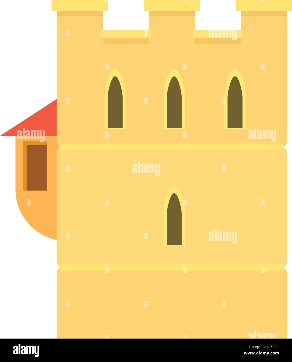 Ancient fortress icon, cartoon style Stock Vector Image & Art - Alamy