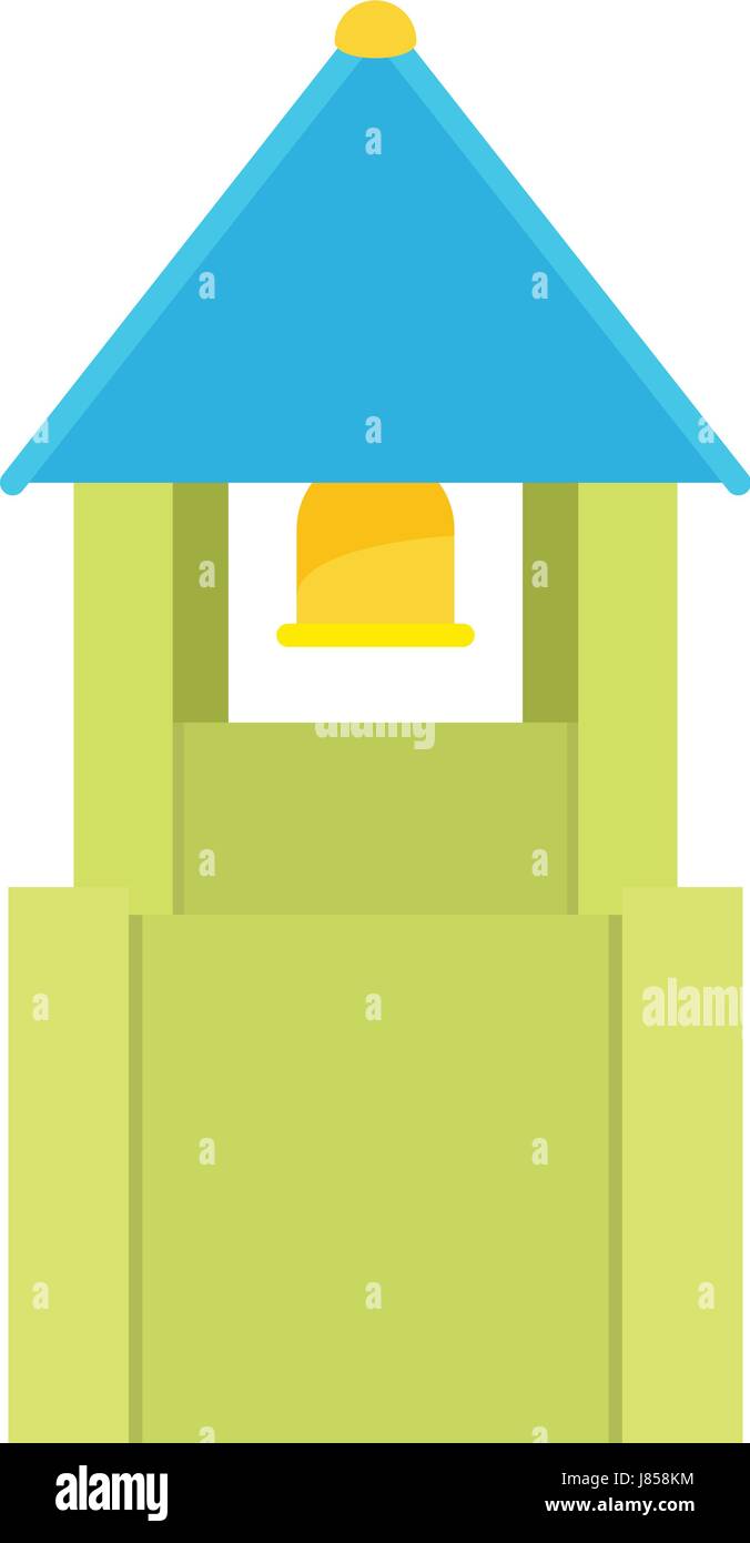 Bell tower ancient christian Stock Vector Images - Alamy
