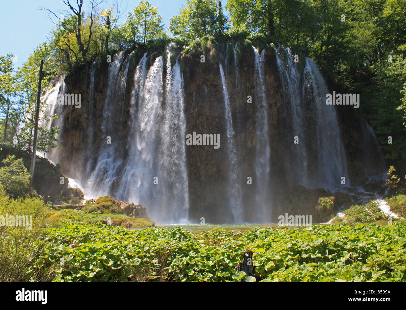 national park waterfall croatia waterfalls travel relaxation holiday ...
