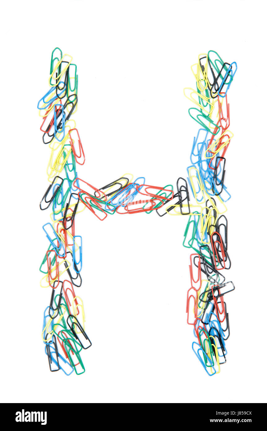 office object shape letter binder alphabet design shaping formation ...