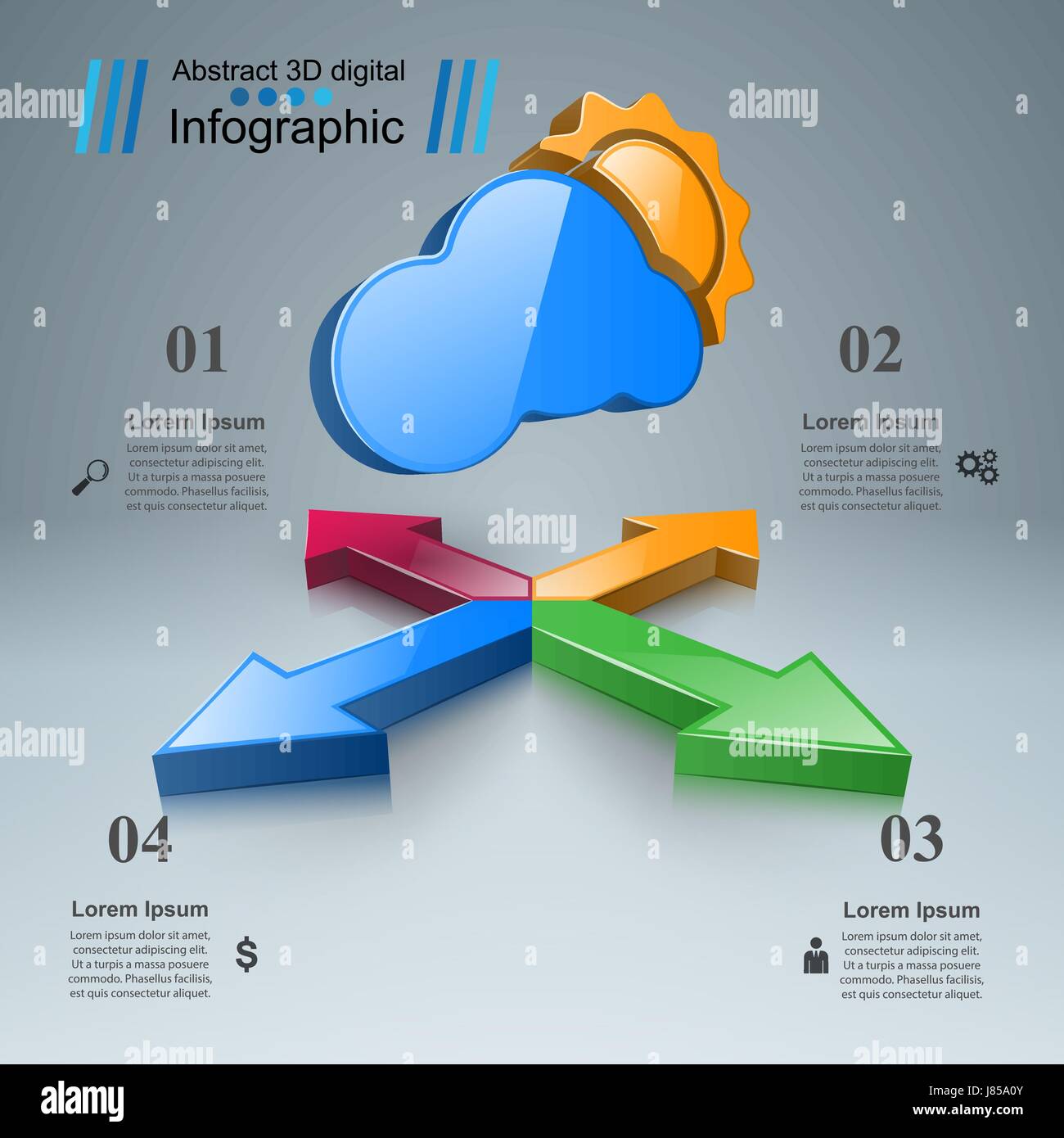 Weather forecast infographics design elements hi-res stock photography ...