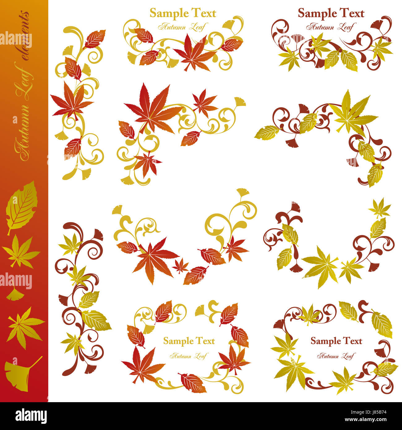 leaf ornament element pattern frame backdrop background framework ...