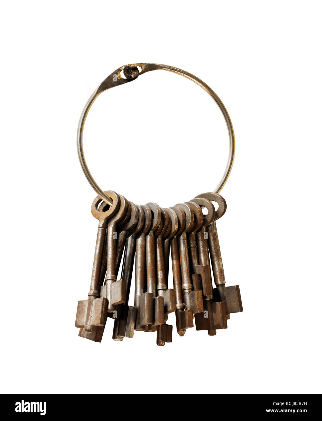 Studio photo bunch old keys hi-res stock photography and images - Alamy